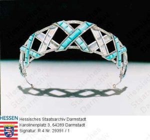The Hessian Turquoise and Moonstone Tiara: Tiara Tuesday